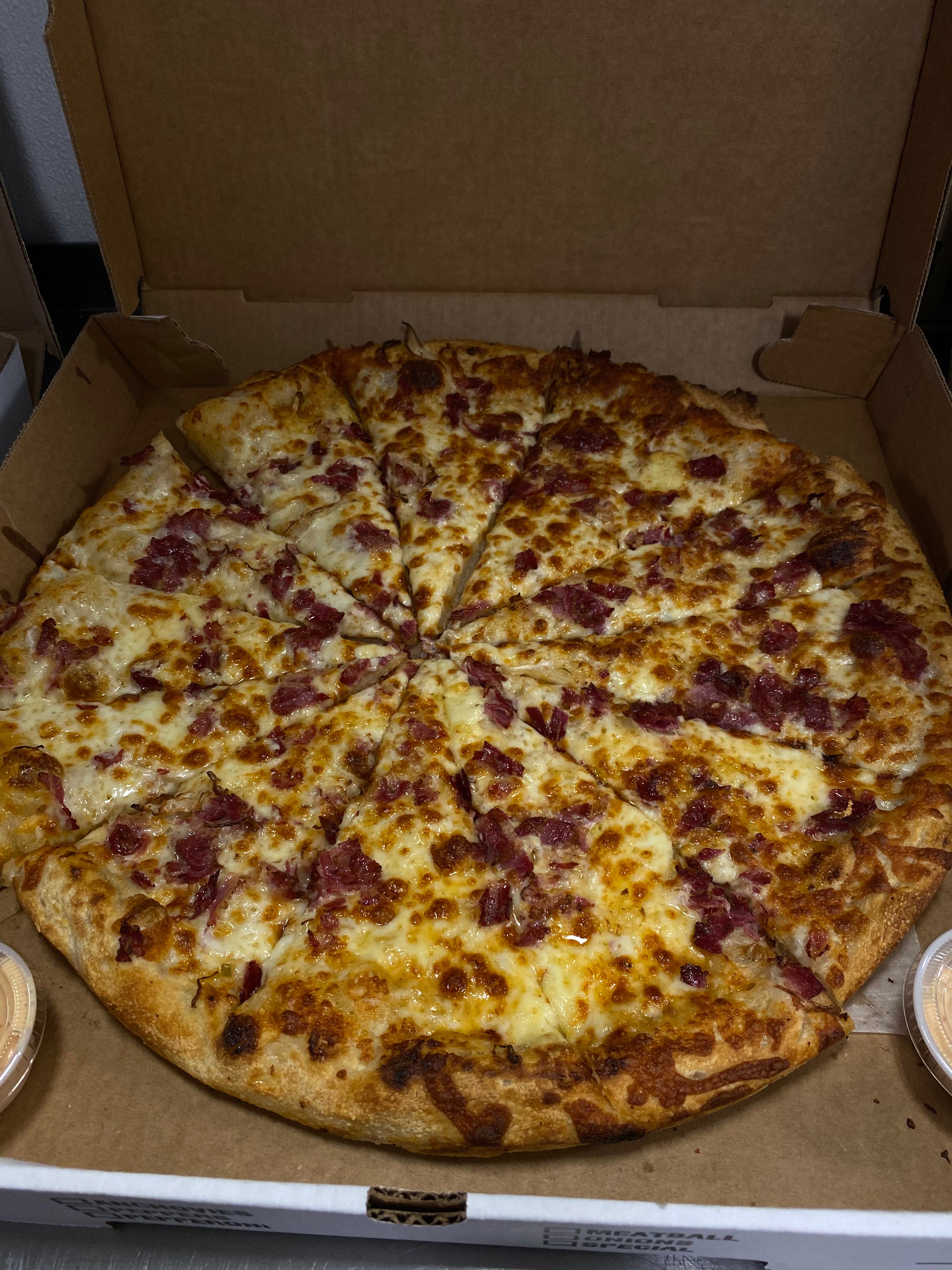 REUBEN PIZZA | Order Online | Ryan's Famous Pizza in Castleton!
